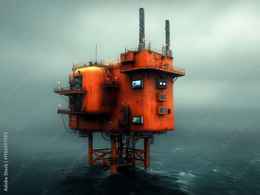 Crew of Offshore Energy Platform Employing Wireless Technologies to ...
