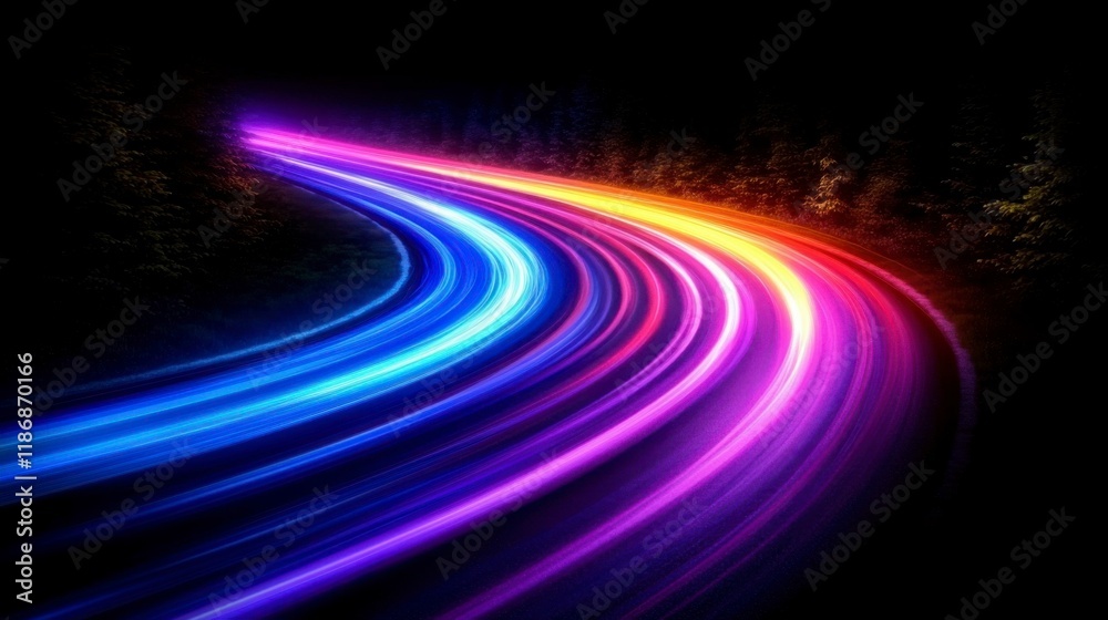 Representation of quantum computing, with qubits in a dynamic state of superposition ...