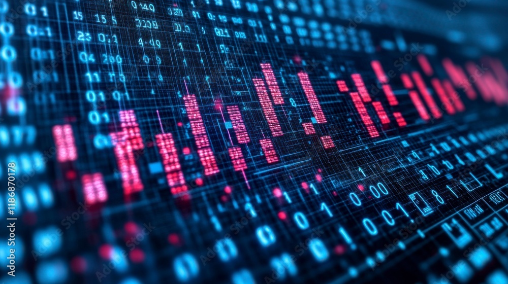 Representation of quantum computing, with qubits in a dynamic state of superposition ...