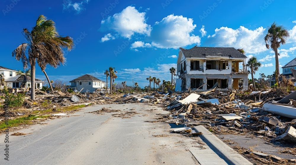 Assessment of property damage in tropical region following natural ...