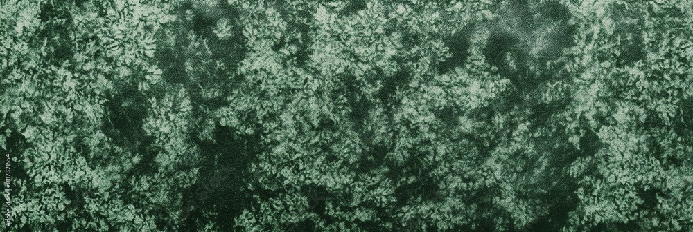 textured forest green pattern with organic leaf-like abstract details ...
