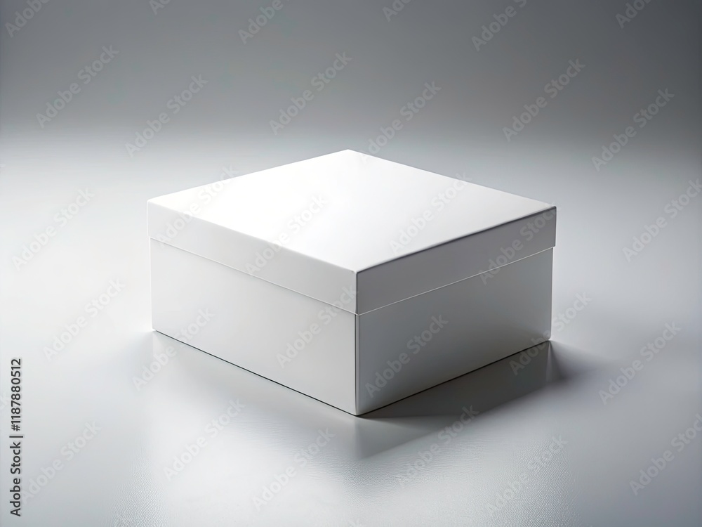 Plain White Box Packaging, Smooth Surface Storage Box, Minimalist Gift ...