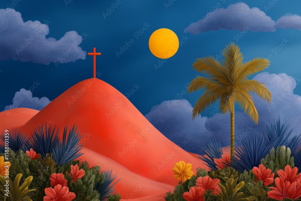 Good Friday post and creatives. Happy Good Friday and Holy Week Flyer ...