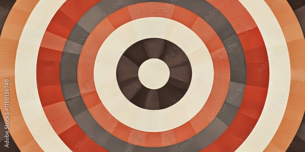 Vintage fiesta bowl rugs featuring neutral tones. Enchanting circular ...