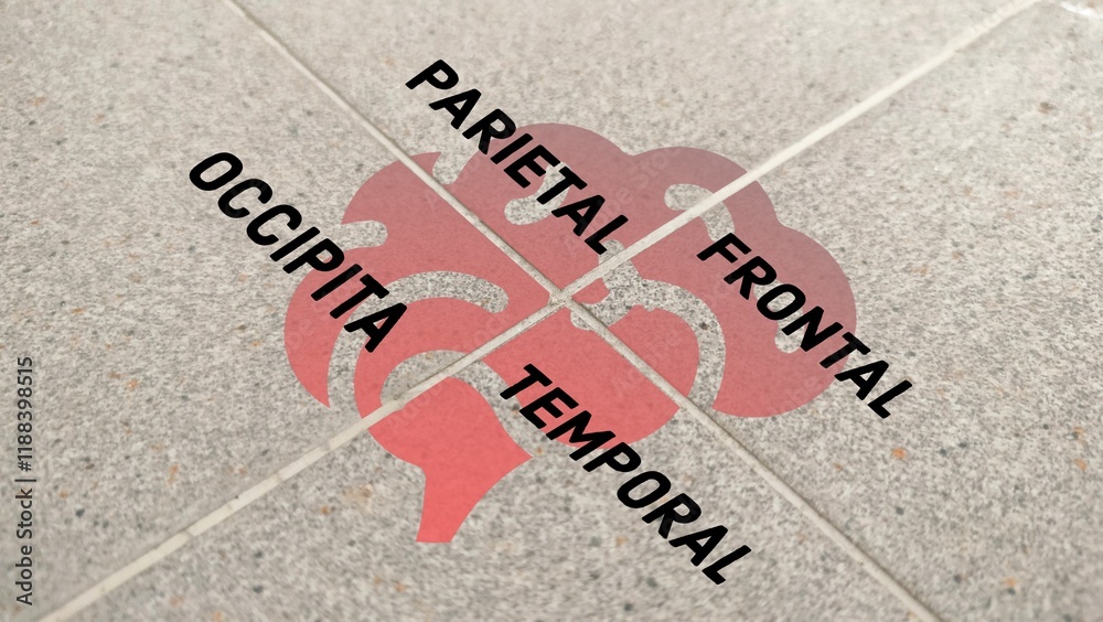 four parts of the brain are frontal, parietal, temporal and occipital ...