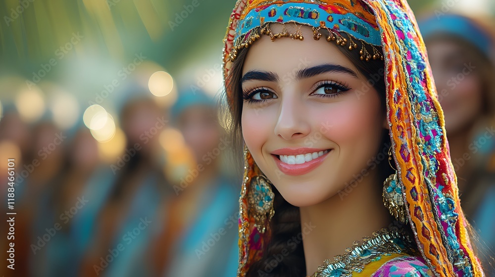 Traditional Kuwaiti dance performance at a cultural event during ...