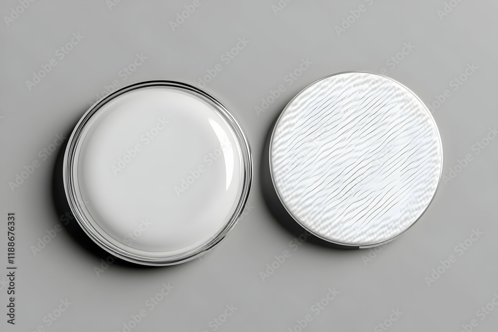 Blank pin-back button mockup isolated on a transparent background ready ...