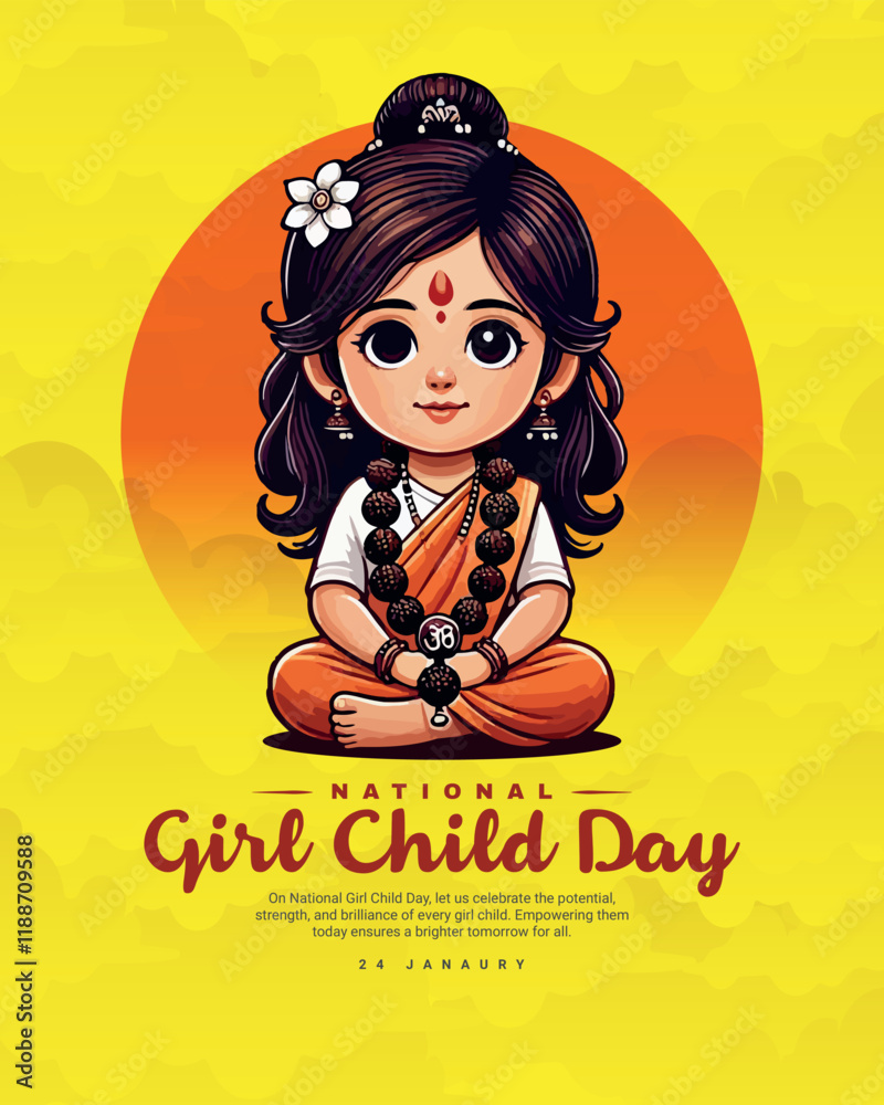 Happy National Girl Child Day known Balika Diwas in India on January ...