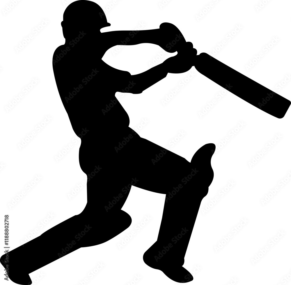 Cricket best man icon . Cricket game vector isolated on transparent ...