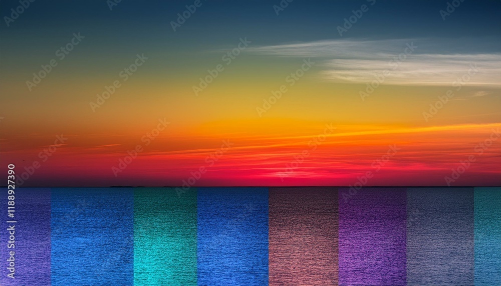 colorful summary wallpaper for ultrawide display screen 21 nine Stock ...