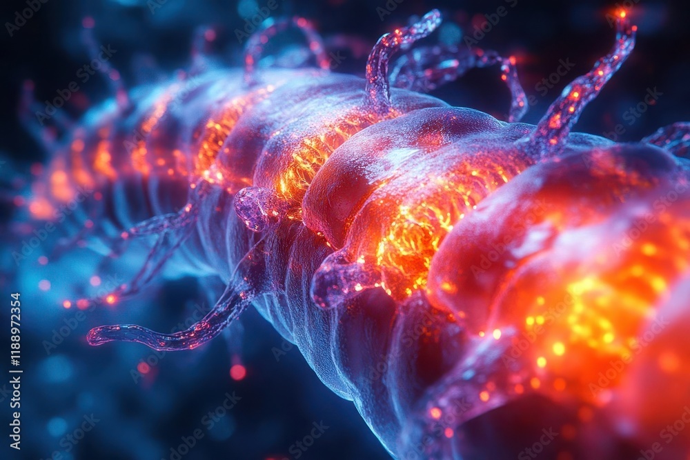 Stock-Illustration „detailed 3d medical illustration of neuromuscular ...