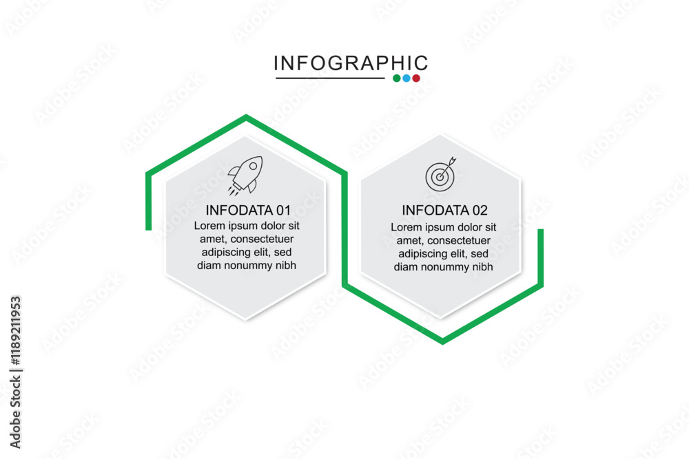 2, step, box, diagram, icon, background, flowchart, template, two, blue ...
