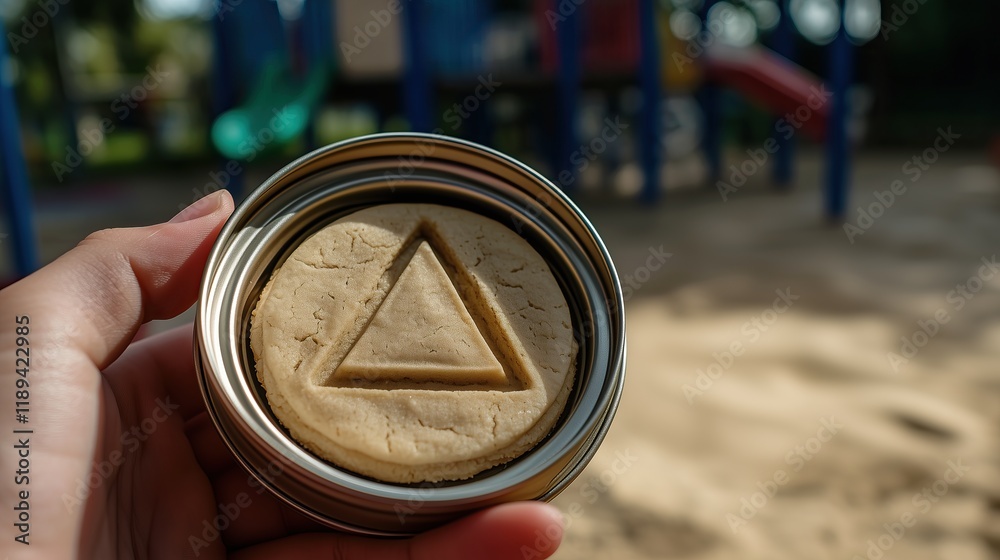 Candy South Korea honeycomb toffee (Dalgona candy) like a Squid game ...