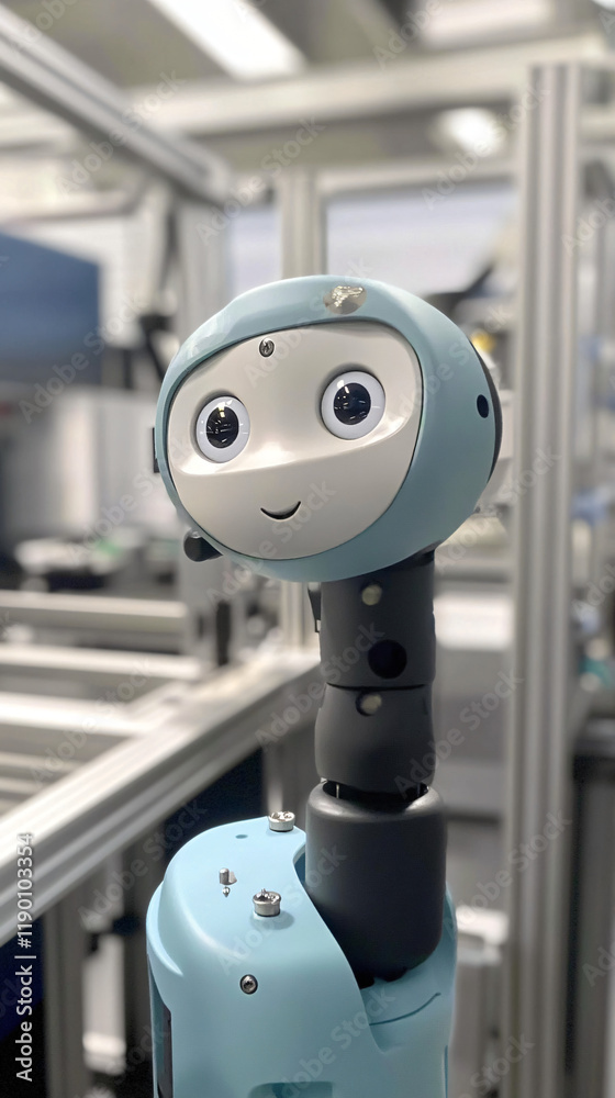 AI-driven robots performing automated inspection and quality control in ...