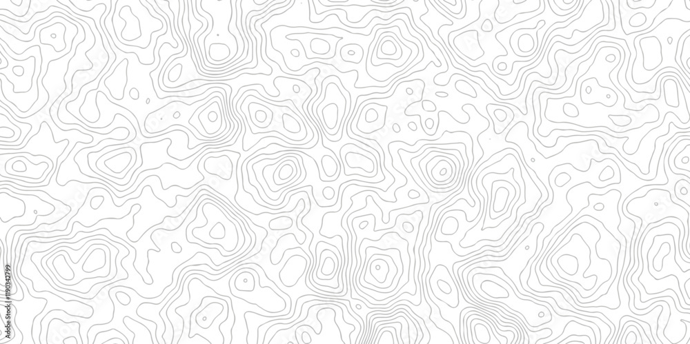 topography white background and black line wireframe isoline location ...