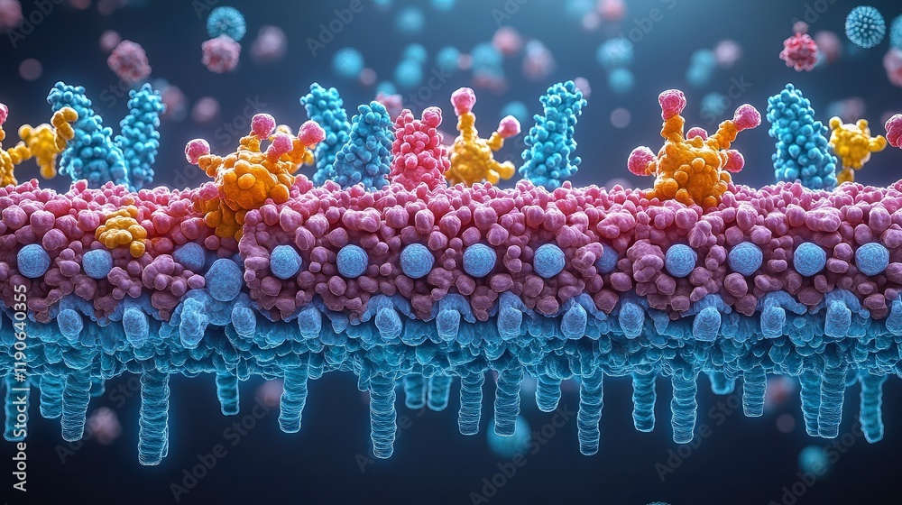 Detailed schematic diagram of Human Metapneumovirus (HMPV) structure ...