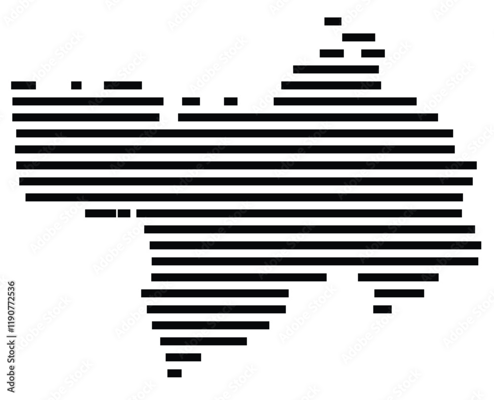 Symbol Map of the Island Pulau Langkawi (Malaysia) showing the island ...