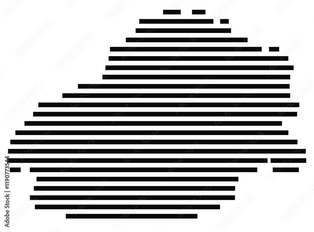 Symbol Map of the Island Bohol (Philippines) showing the island with ...