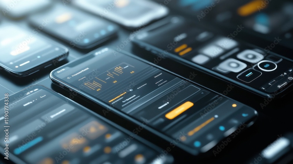 AI generating smart layouts and user interfaces for a mobile app ...