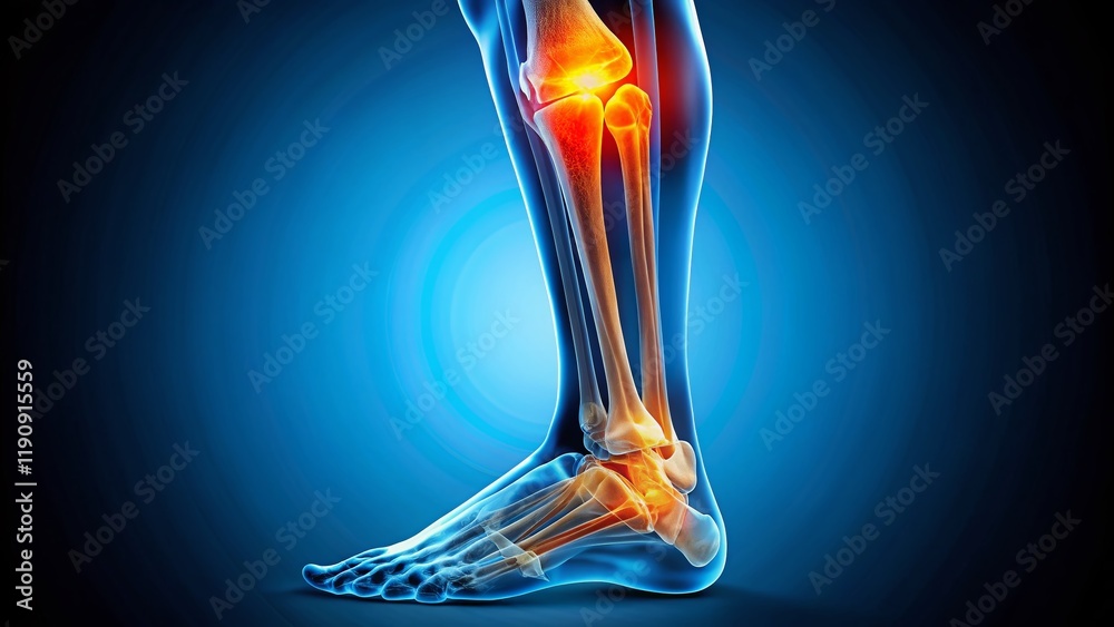 MRI Scan Showing Tibia and Fibula Swelling - Sports Injury Diagnosis ...