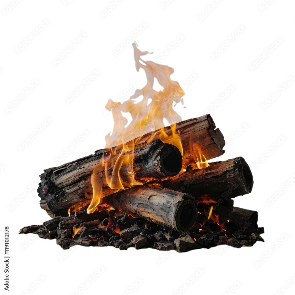 burning in a fire with transparent background PNG and JPEG image Stock ...