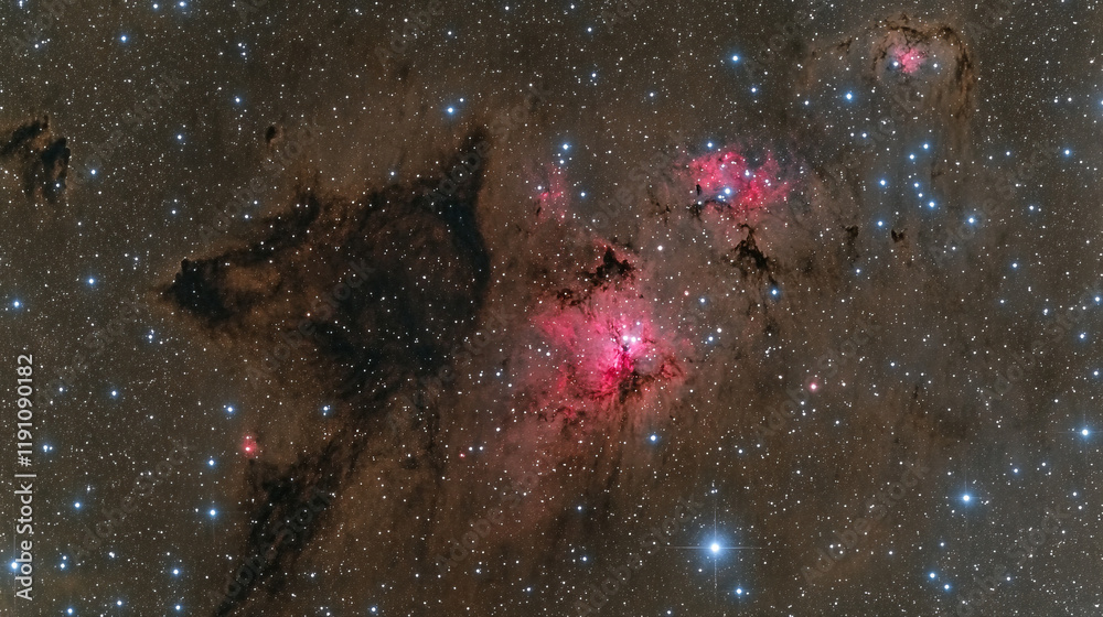 explore the fascinating beauty of lambda centauri nebula in the ...