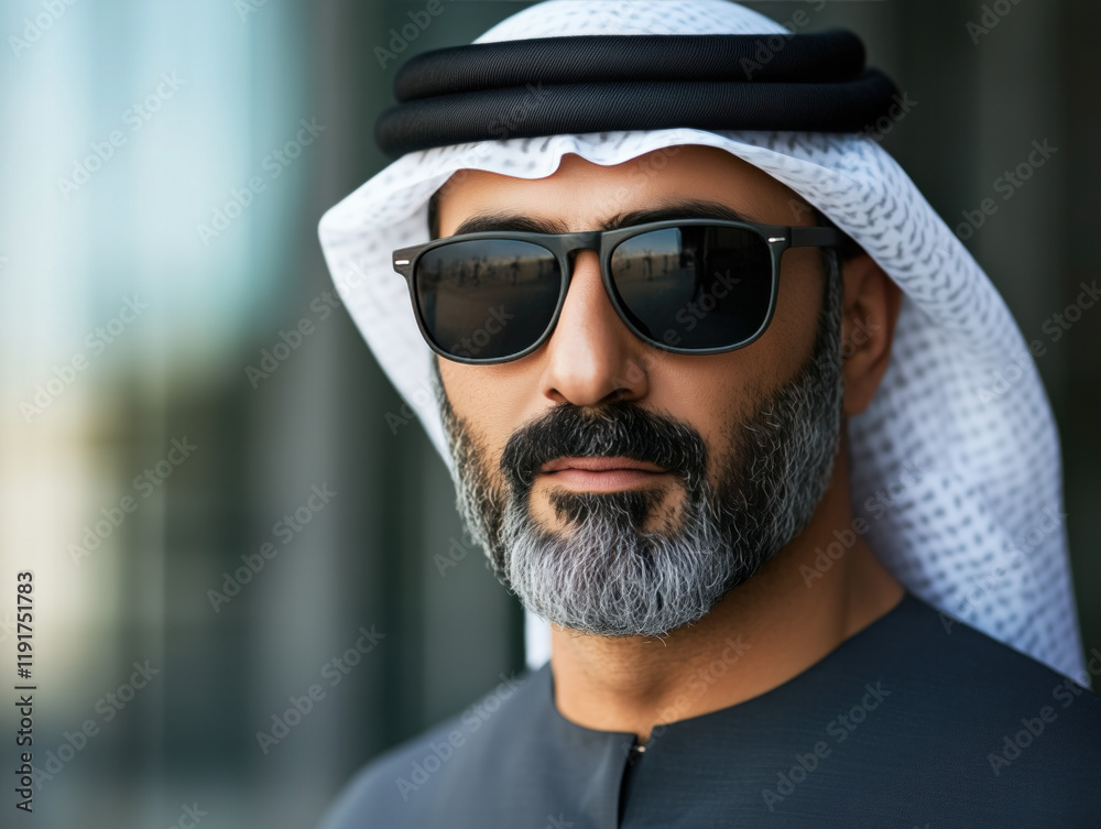 Arabic Sheikh: A Fusion of Cultural Heritage and Modern Style with ...