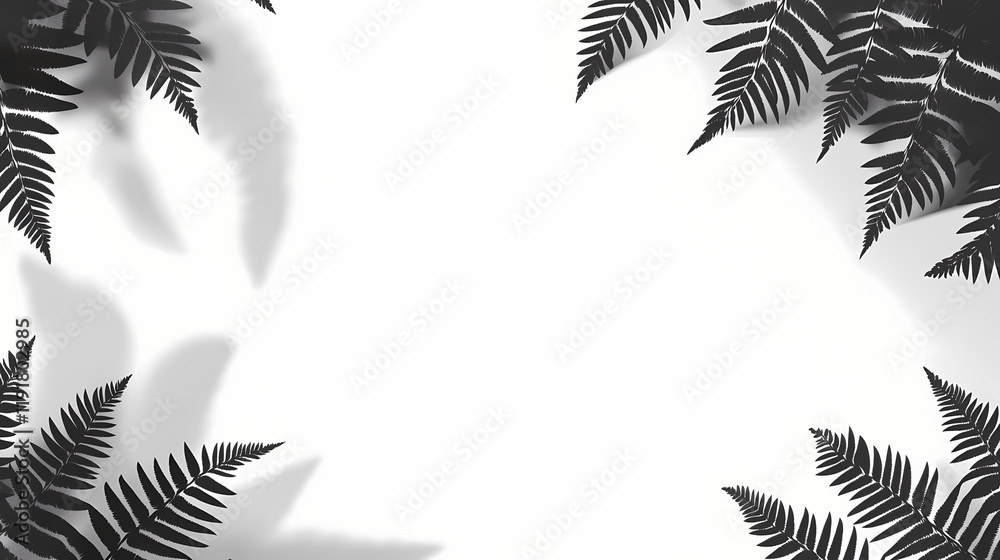 Realistic border shadow and shadow effect for poster, flyer, business ...