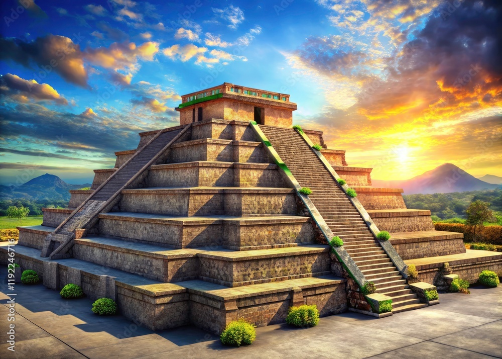 Explore the 3D grandeur of the Templo Mayor, Tenochtitlan's iconic ...