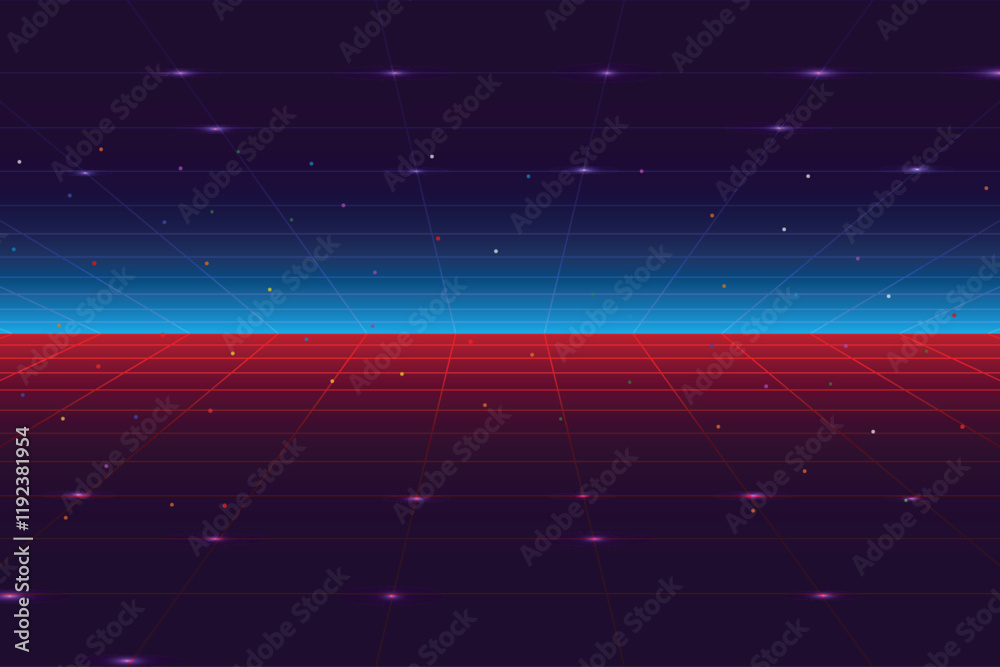 Pixel art background. 8 bit game. retro game. for game assets in vector ...