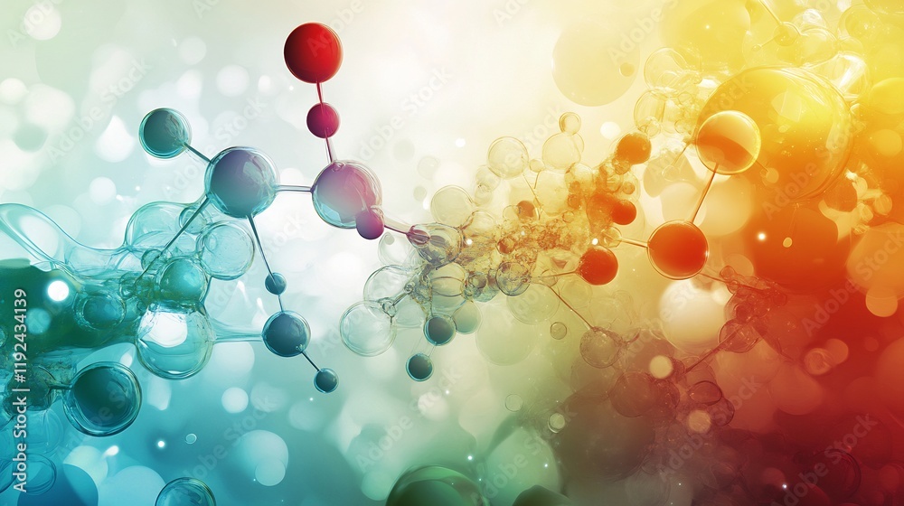 Abstract illustration of pH scale highlighting acidbase reactions ...