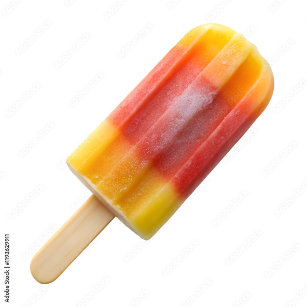 Ice lolly isolated on transparent background Stock Photo | Adobe Stock