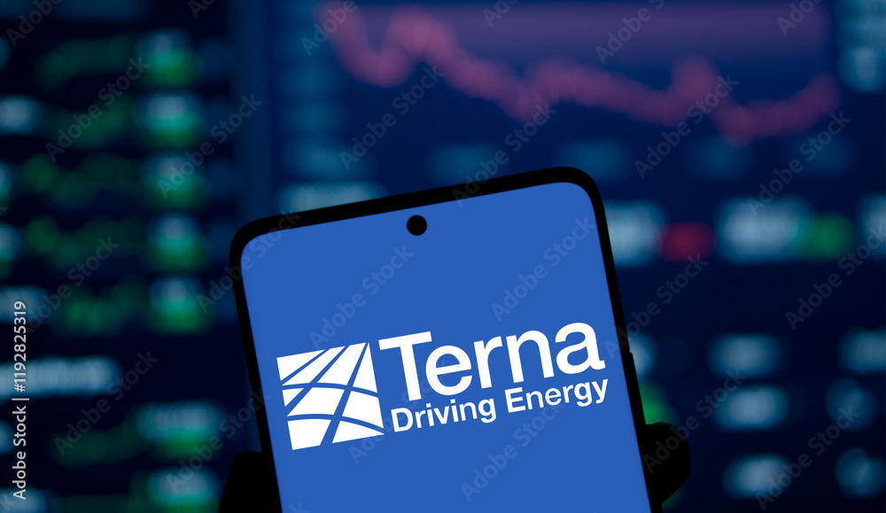 Dhaka, Bangladesh- 8 Jan 2025: Terna driving energy logo is displayed ...