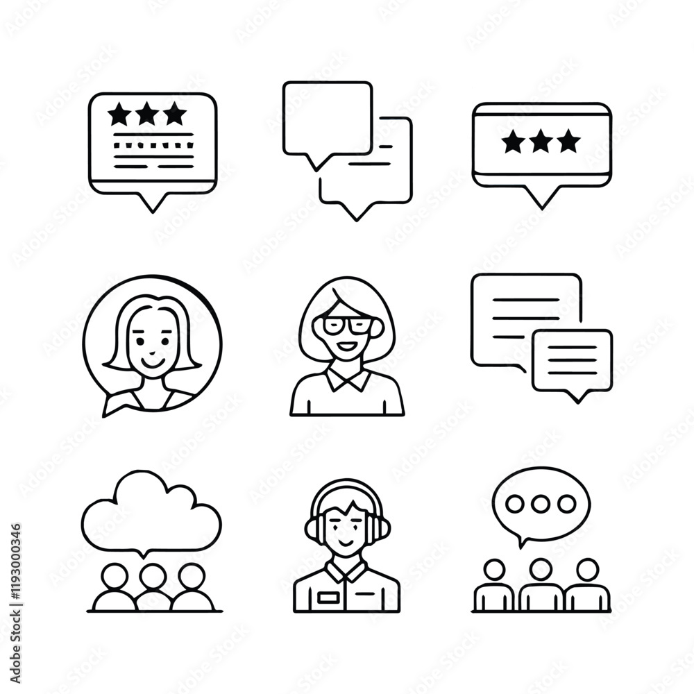 A Social Media Icons Set is a curated collection of icons that ...