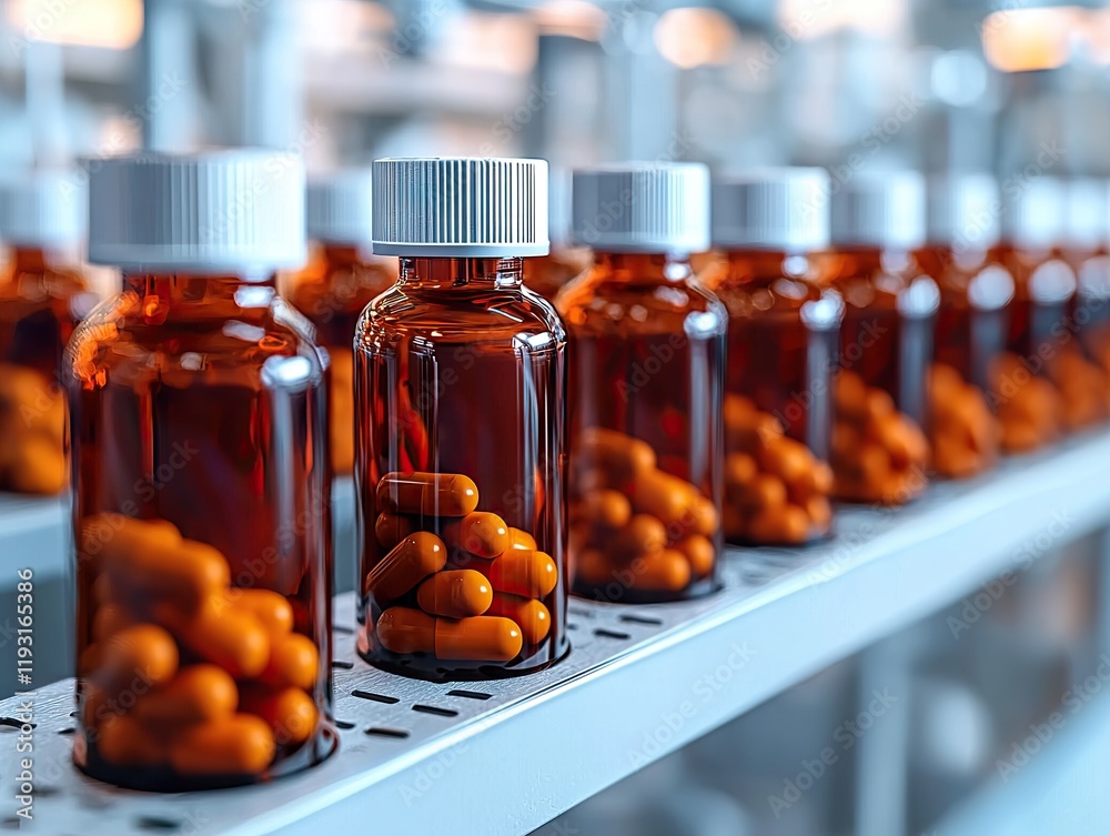 Pharmaceutical production process laboratory product photography clean ...