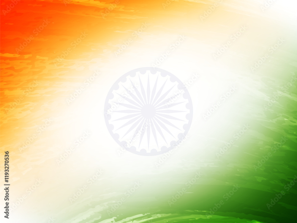 Beautiful Indian flag theme tricolor Republic day 26th january greeting ...