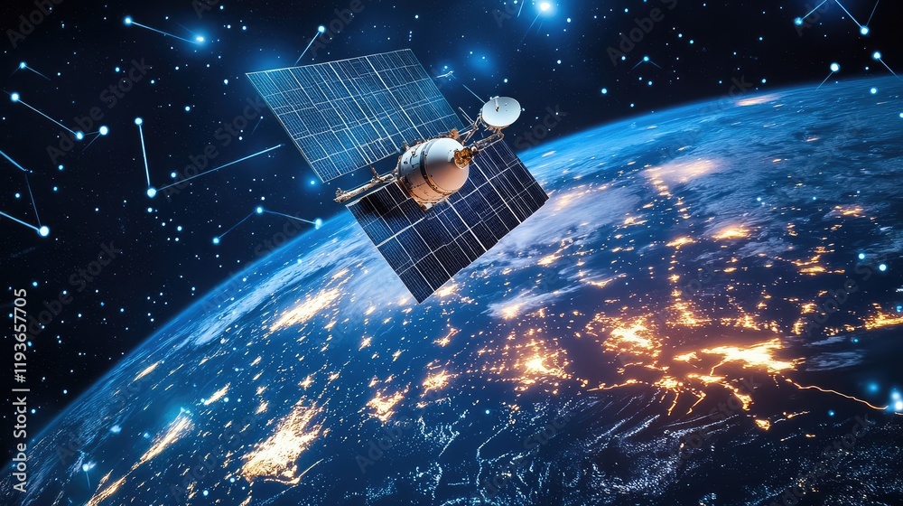 Quantum computing in space-based technologies, with quantum systems enhancing satellite imaging ...