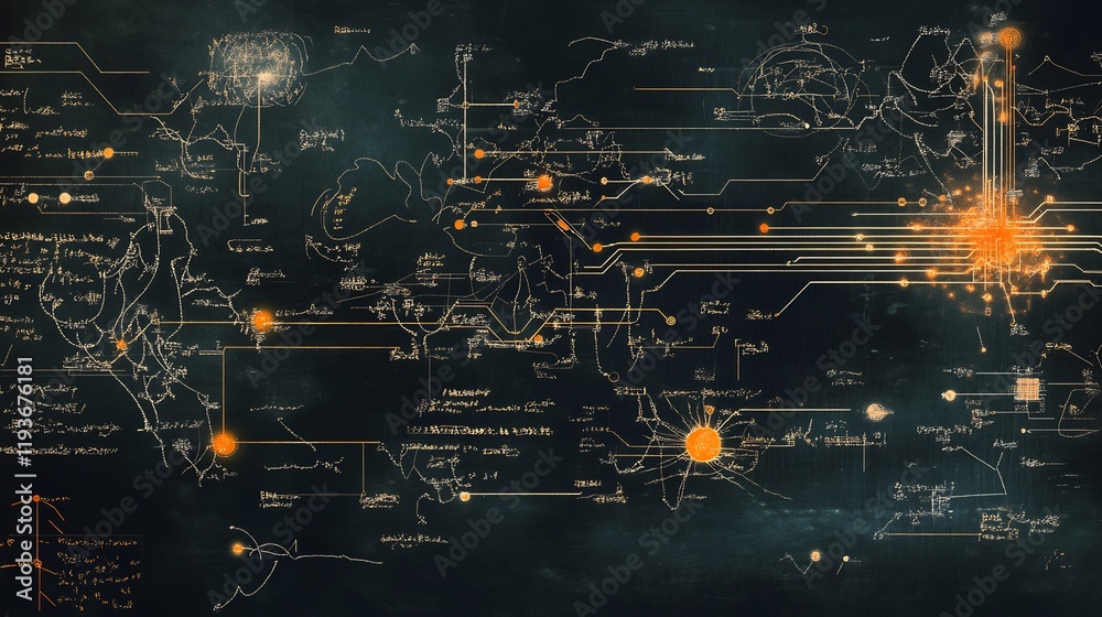 Symbolic representation of electric fields featuring flow diagrams of ...