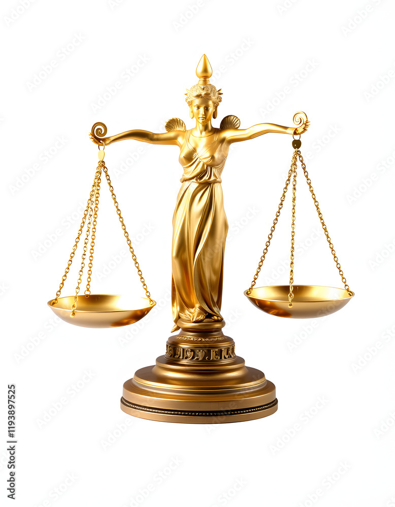 Scale of Justice png 3D element, transparent background, dramatic ...