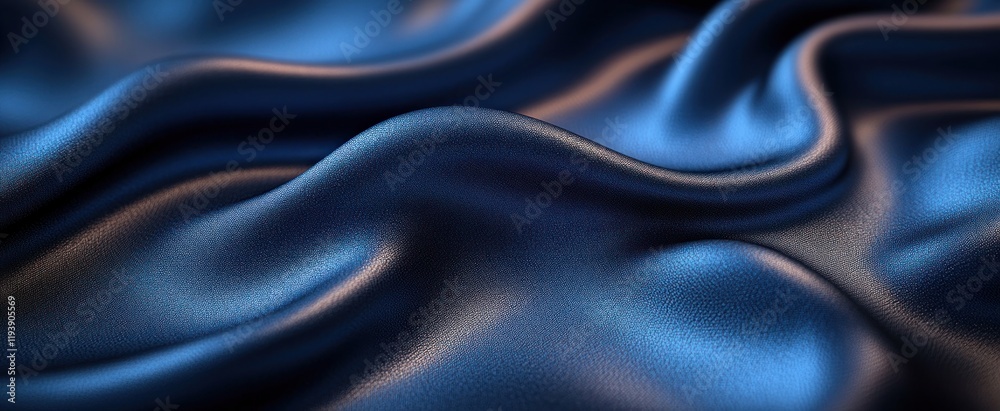 navy blue minimalist fabric texture background with smooth transitions ...