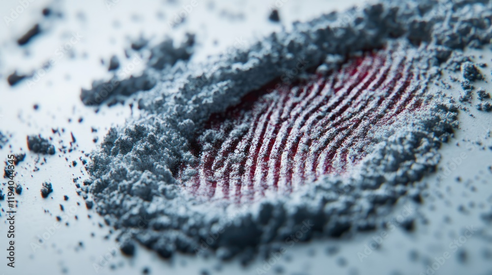 Closeup Fingerprint Analysis:Revealing Hidden Details in Forensic ...