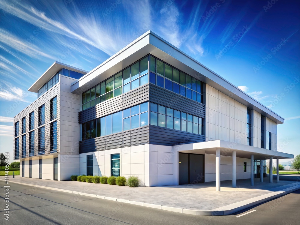 Police Station Building, White Background, Conceptual Photography, Law ...