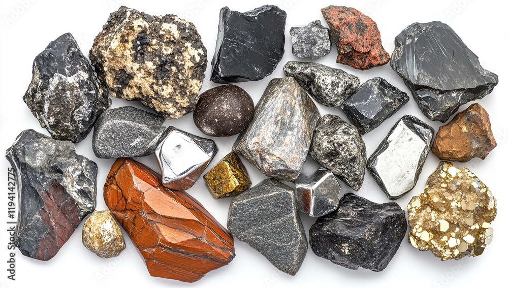 Exploring Diverse Rock Types: Igneous, Sedimentary, and Metamorphic ...