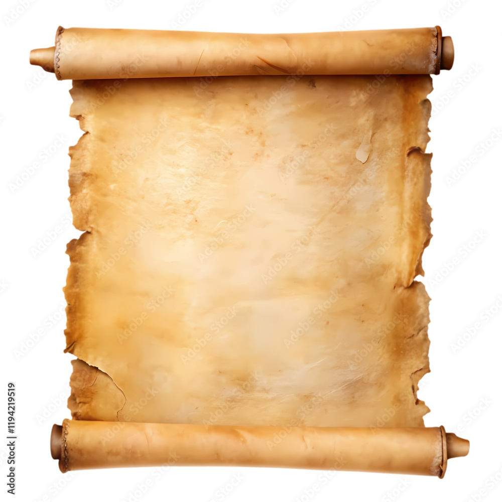 Old paper scroll ancient papyrus Stock Photo | Adobe Stock