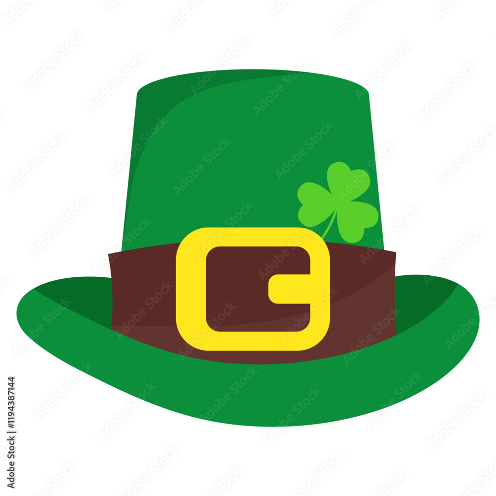 St Patricks Day Hat Stock Vector | Adobe Stock