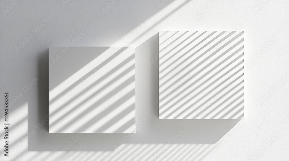 Rectangular soft shadows effect on transparent background. Black simple ...