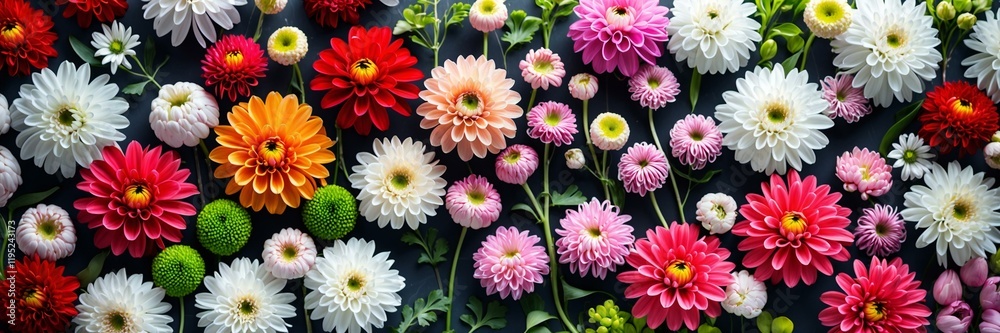 Flowers wall background with ama Stock Photo | Adobe Stock
