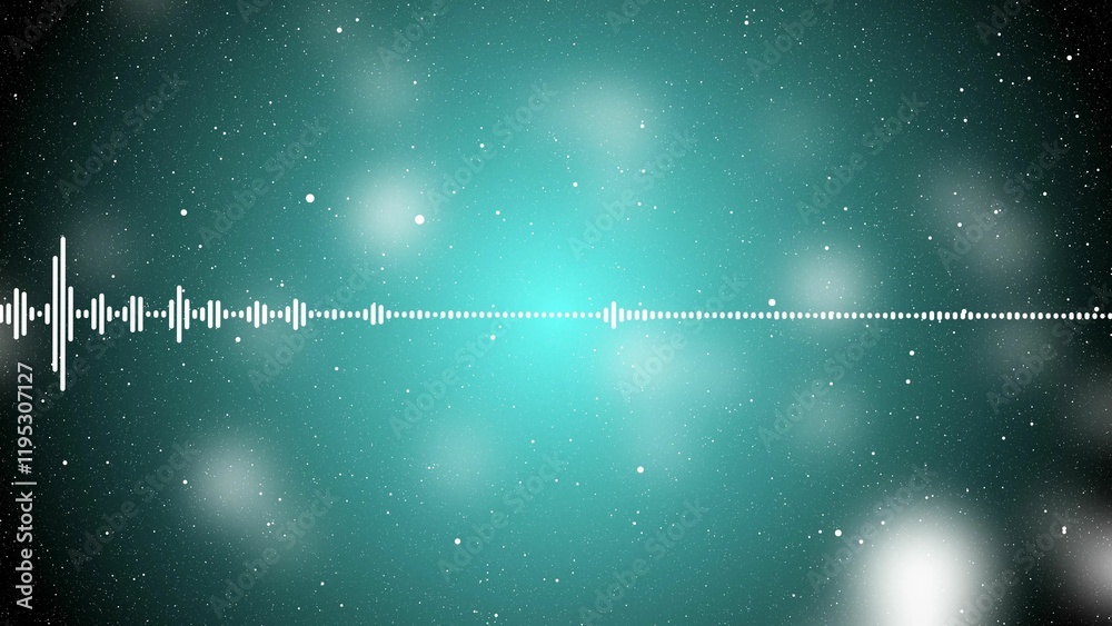 Sound wave rhythm background, technology concept, Sound waves Music ...