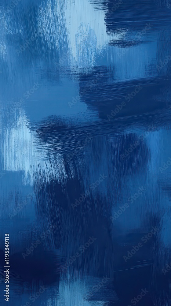 Textured deep navy blue background with brushstroke patterns creating a ...