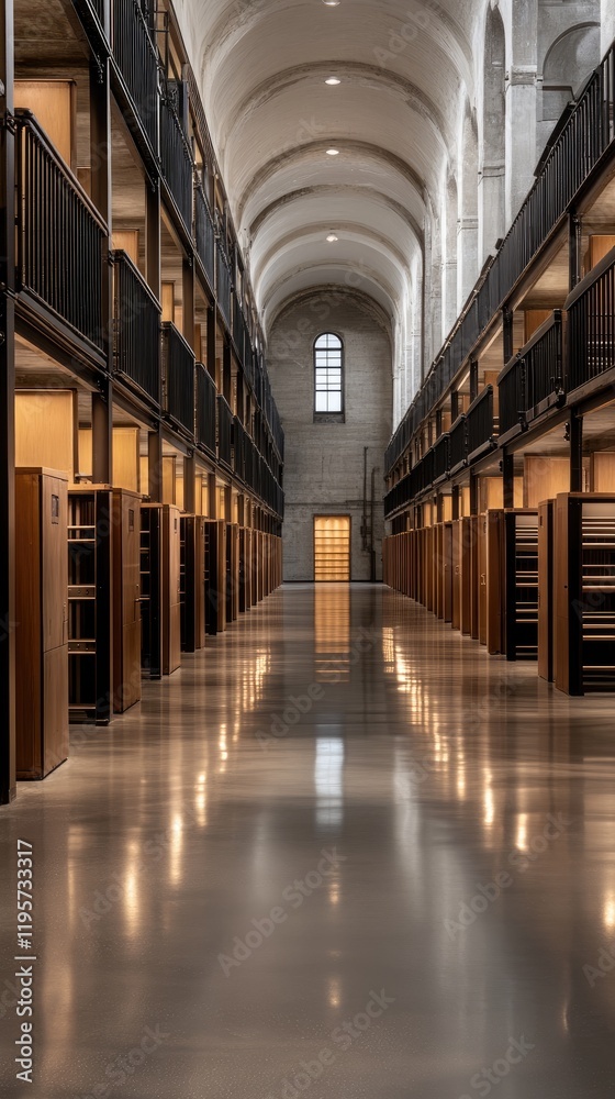 Natural light floods the symmetrical interior of Alcatraz prison cell ...